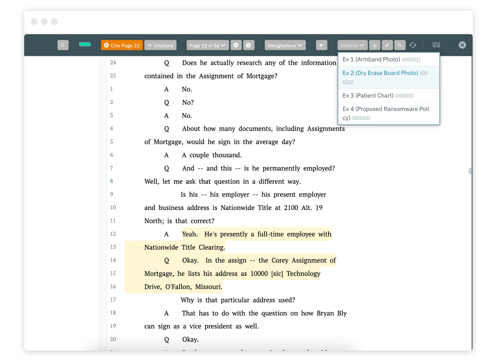 Deposition & Transcript Management Software | CaseFleet Deposition & Transcript Management Software | CaseFleet